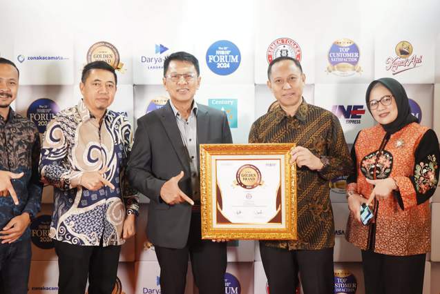 PT Semen Tonasa Raih Penghargaan Golden Brand Of The Year 2024